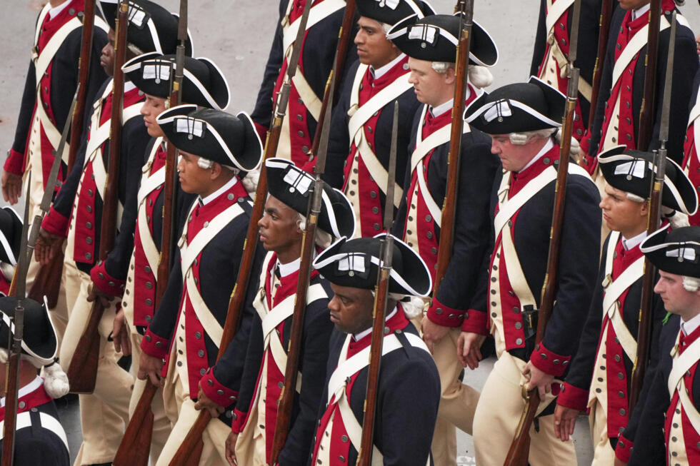 In pictures: US army celebrates its 250th year as Trump fetes his 79th ...