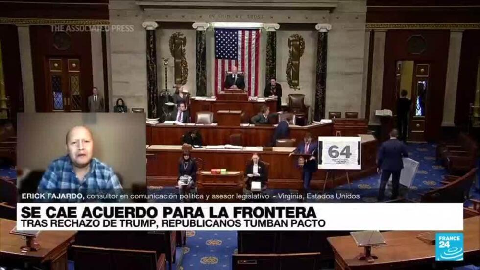 Erick Fajardo: 'El no poder ostentar una ley sobre la frontera sur tiene a Biden acorralado ...