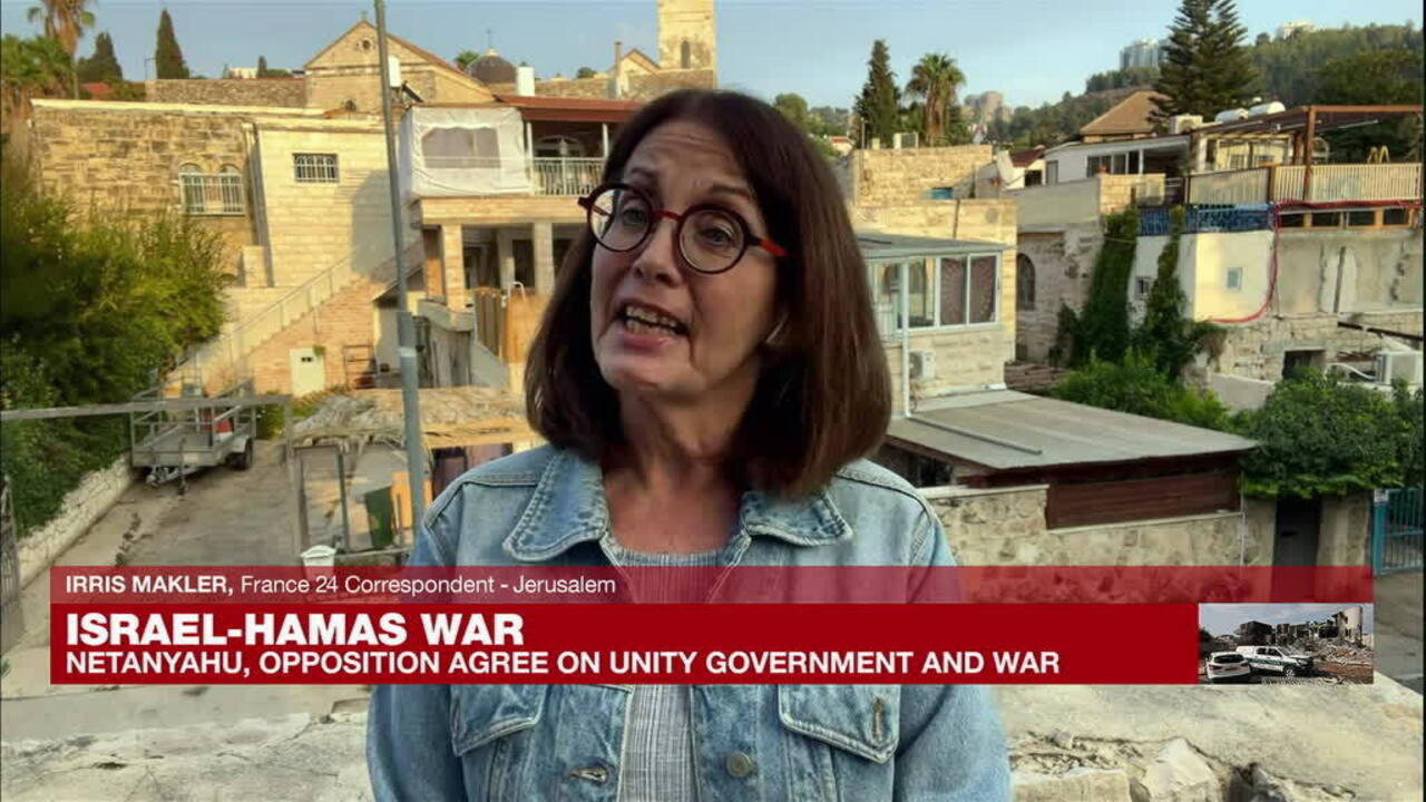 Israel forms emergency govt for duration of war against Hamas - France 24