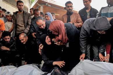 Gazans search for remains after deadly Rafah strike