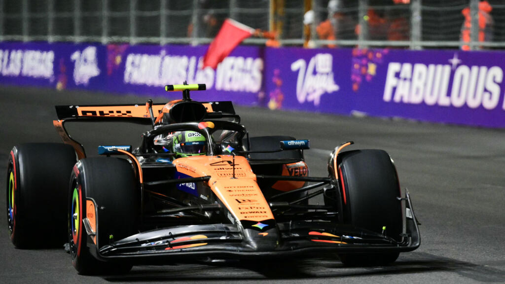 F1: Norris le plus rapide des essais libres 2 du GP de Las Vegas