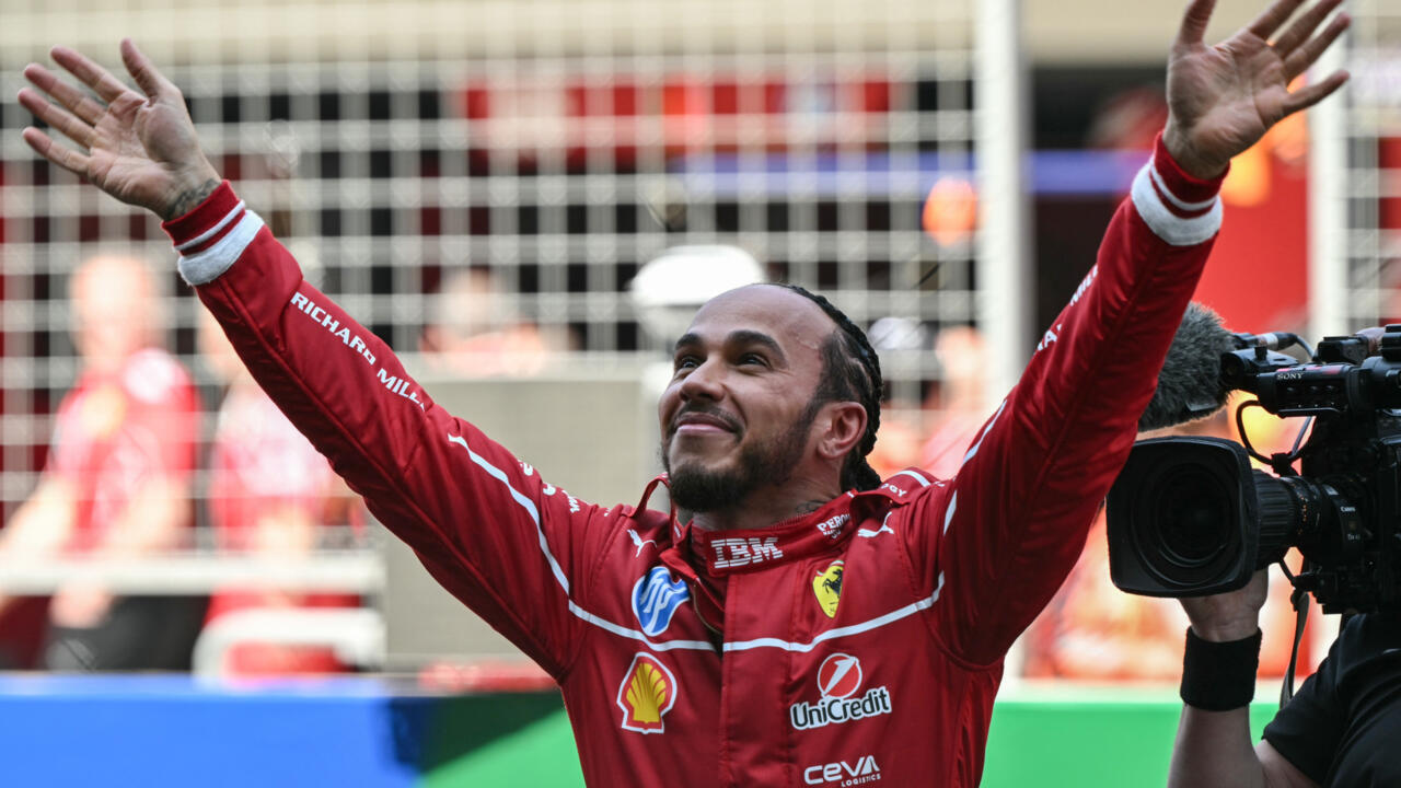 Formule 1 : Lewis Hamilton s'offre le sprint du Grand Prix de Chine, première victoire avec Ferrari