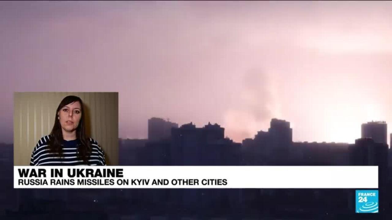 Russian ballistic missiles strike Ukraine's largest cities - France 24