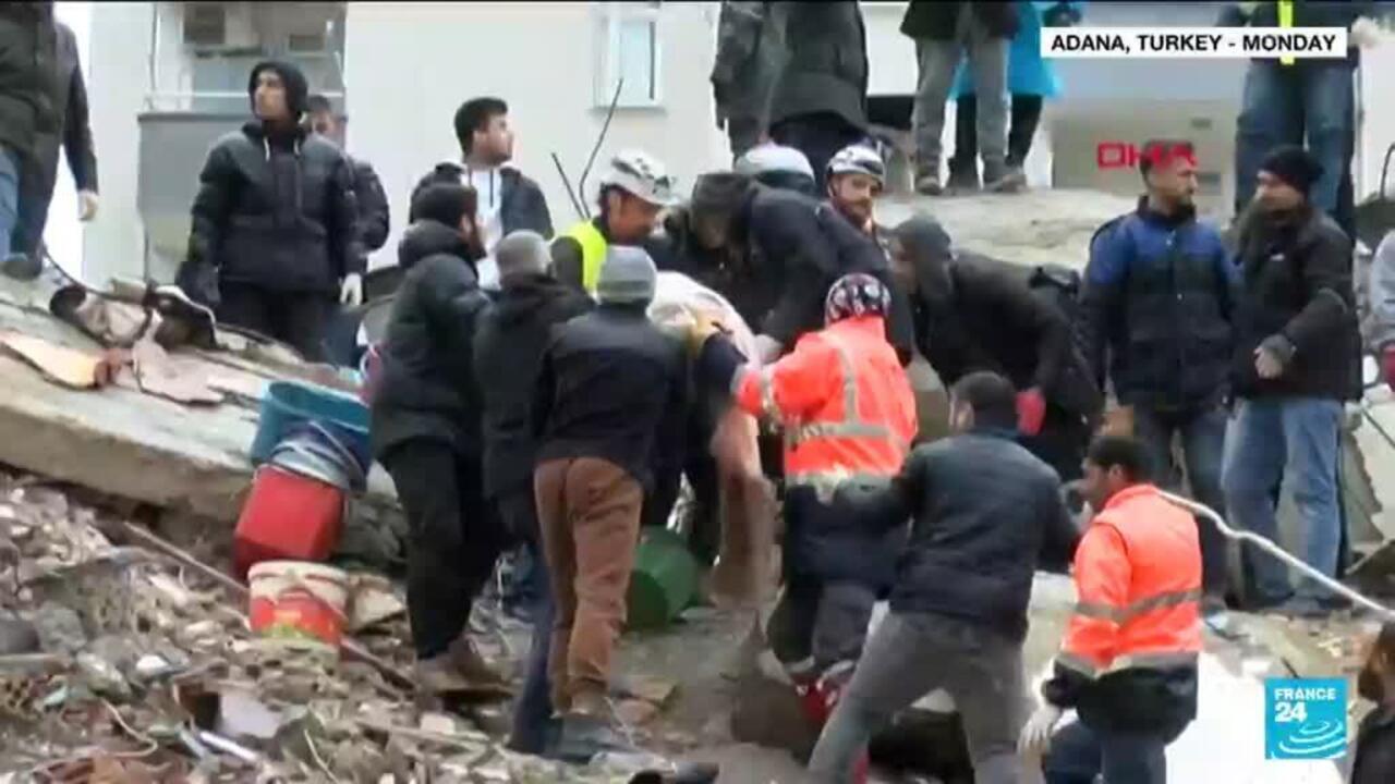 World powers rush to offer Turkey, Syria aid over quake - France 24