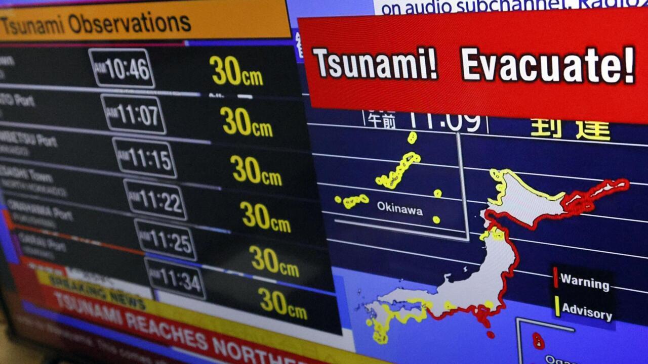 Potente terremoto de magnitud 8,8 en Rusia desata ola de alertas de tsunami en el Pacífico