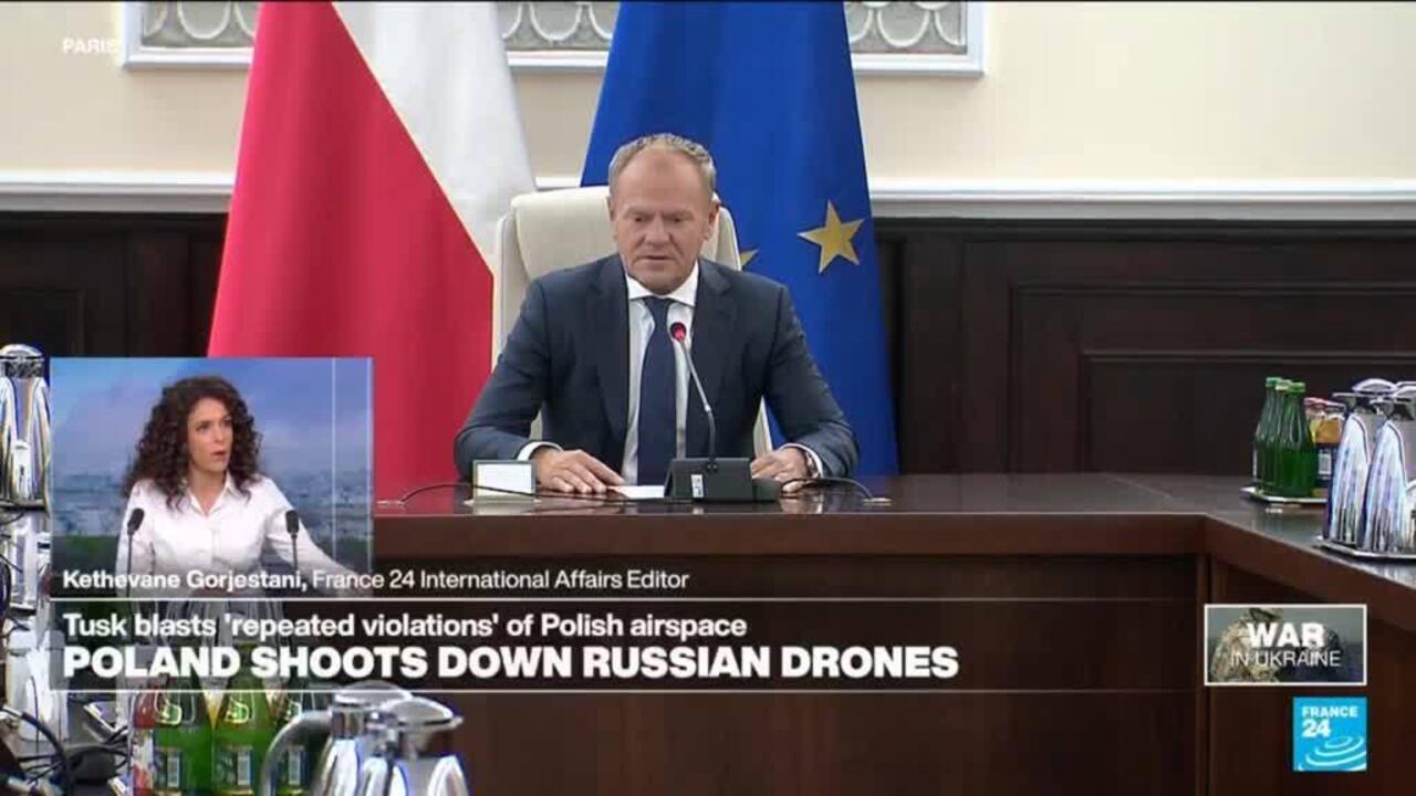 Poland 'closest to open conflict since WWII', PM says after Russian drones shot down - France 24