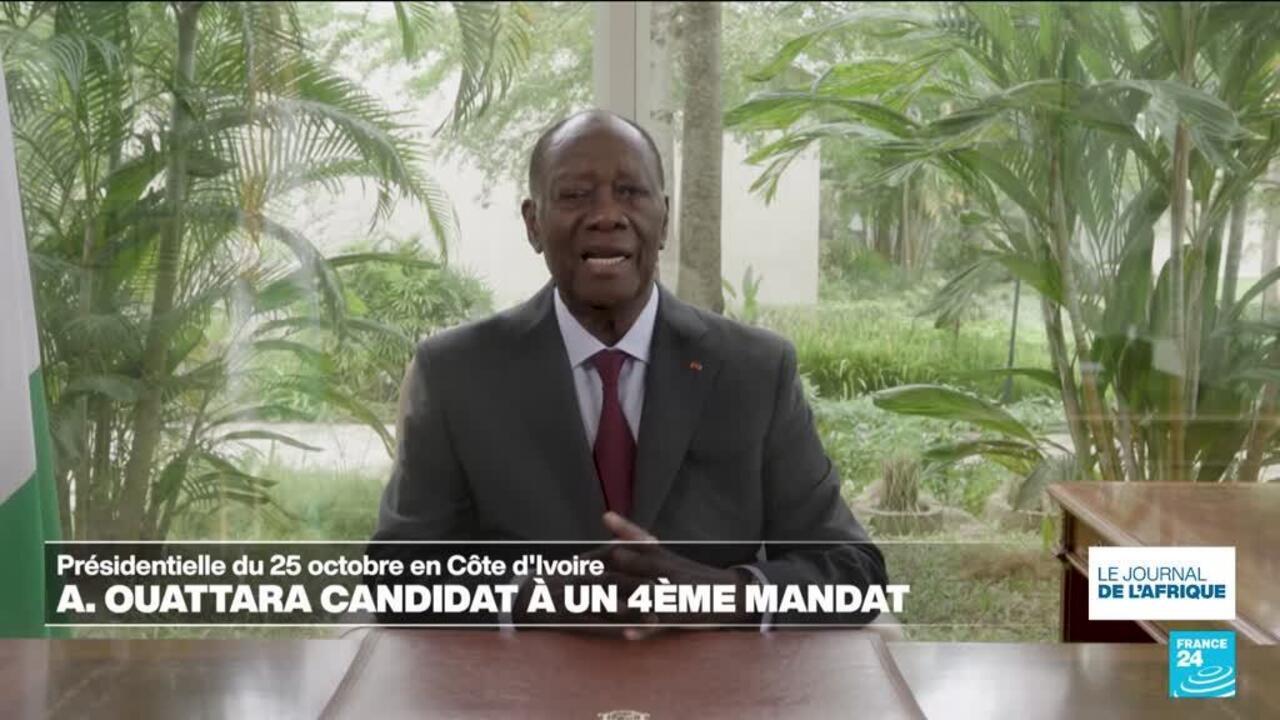 Présidentielle en Côte d'Ivoire : Alassane Ouattara candidat à un quatrième mandat - Journal de ...