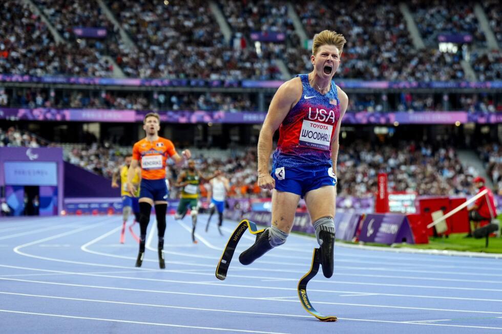 Meet the Woodhalls: Track and field couple light up Paralympics and ...