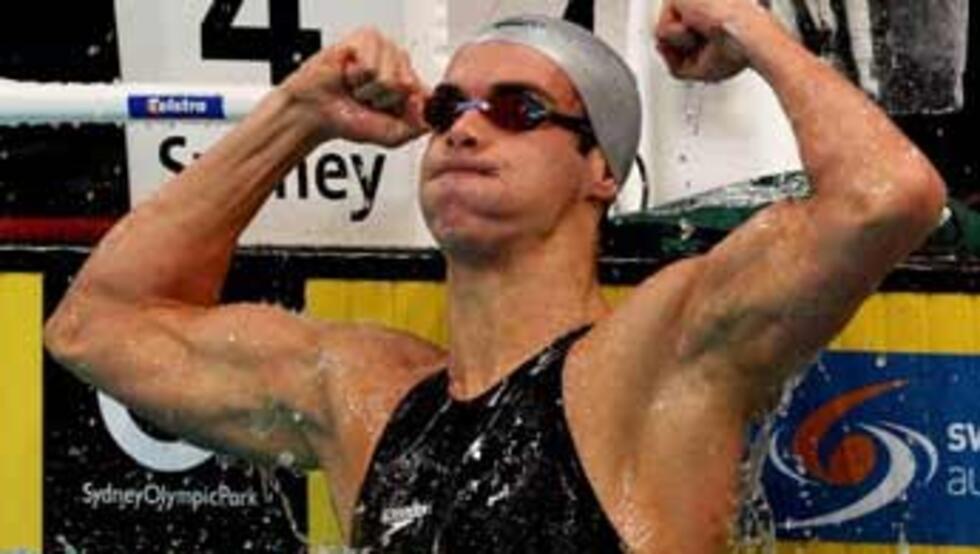 Sullivan sinks his own 50-metre freestyle record