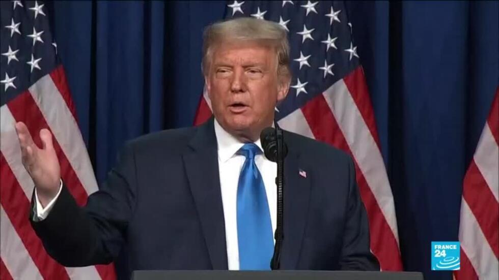 Republican party formally nominates Donald Trump as presidential candidate