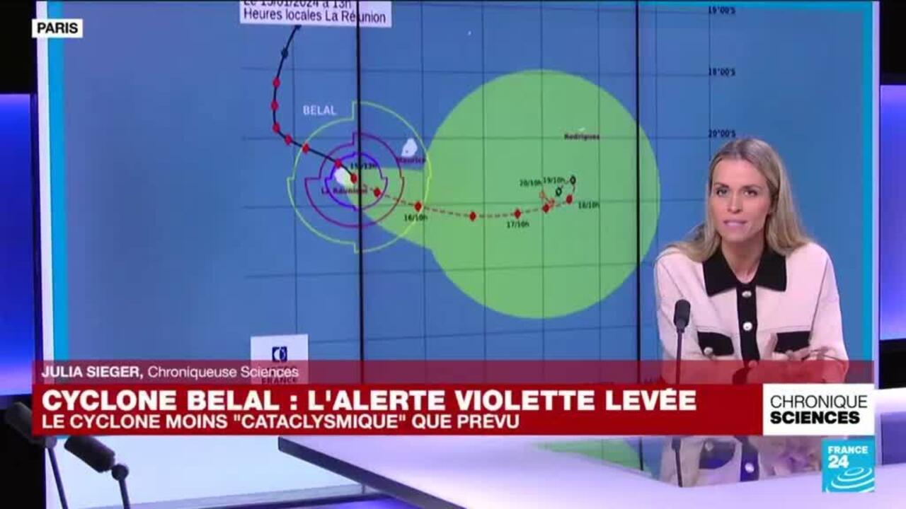 Le cyclone tropical Belal moins "cataclysmique" que prévu - Sciences