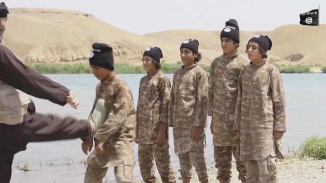 New report reveals plight of children inside Islamic State group