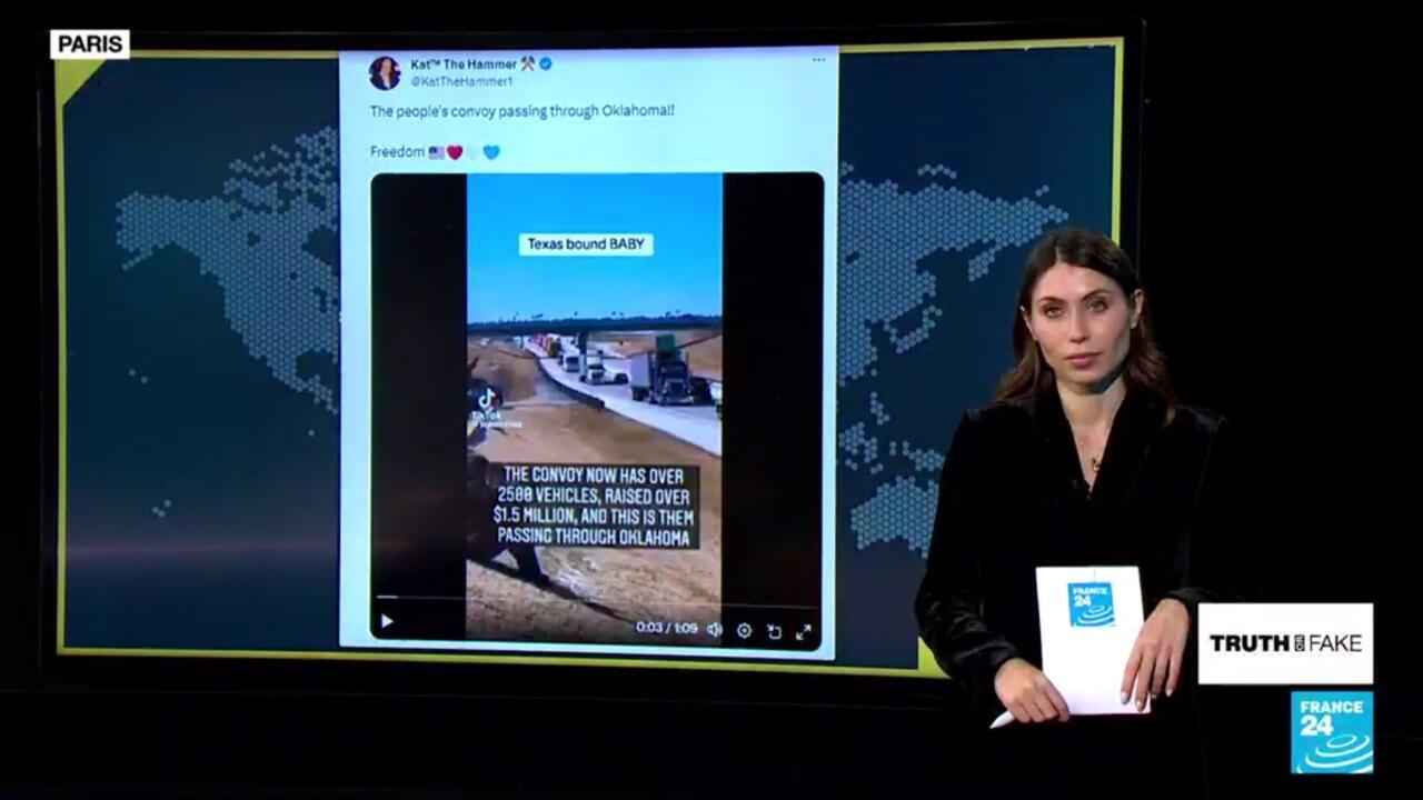 These videos do not show the 'Take Our Border Back' US anti-migrant ...