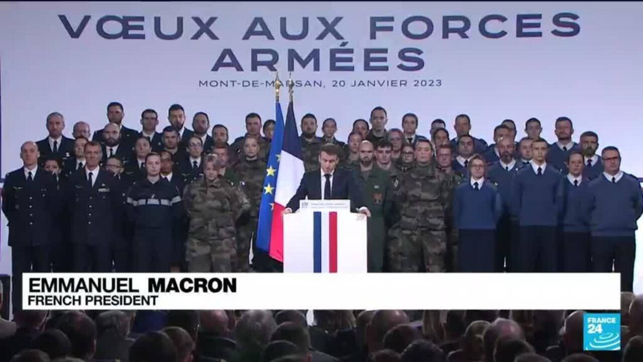 Macron unveils major boost in French military spending amid Ukraine war ...