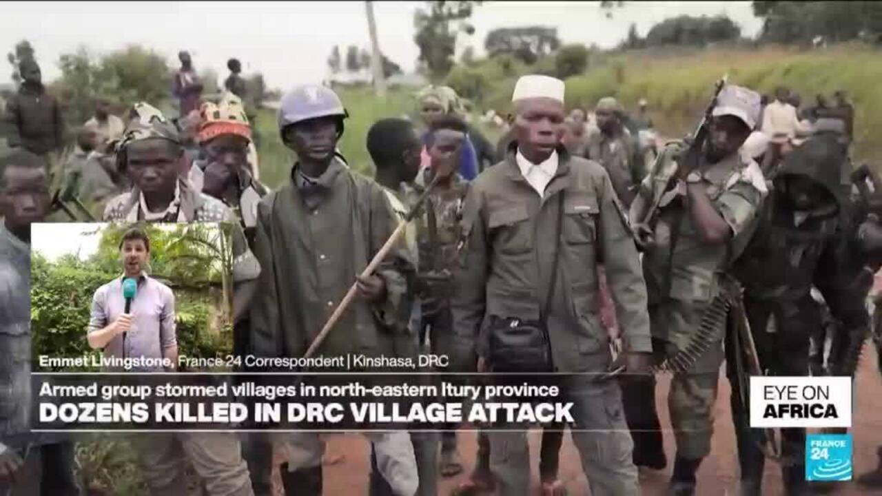 DR Congo militia kills more than 20 in village raid - France 24