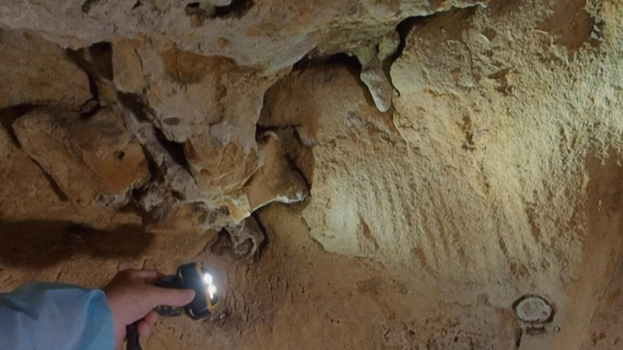 57,000-year-old Neanderthal engravings found in French cave - France 24