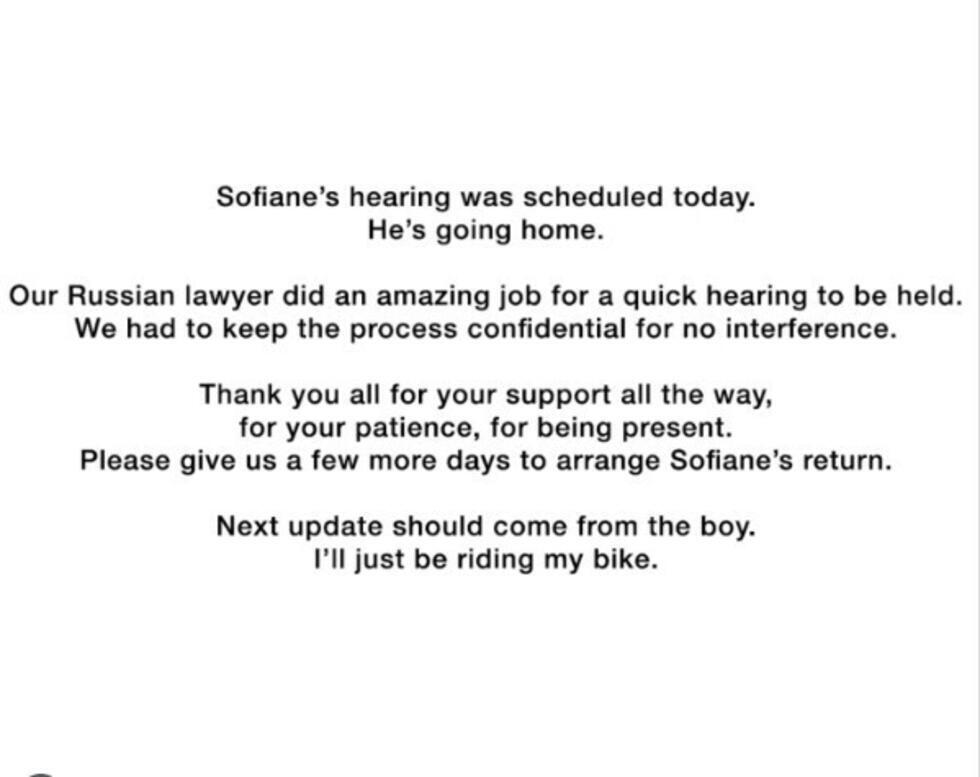 Russian court releases French endurance cyclist Sofiane Sehili - France 24