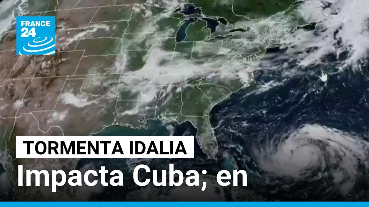 Tormenta tropical Idalia impacta Cuba; podría convertirse en huracán a ...