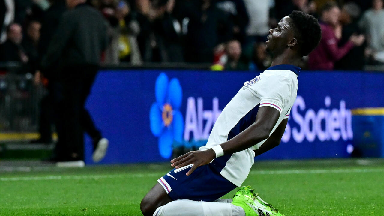 Saka lights up England's confident friendly win over Wales