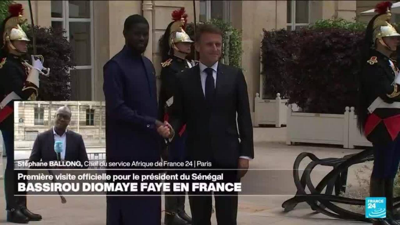 Bassirou Diomaye Faye en France : Une visite "pour poser les bases d ...
