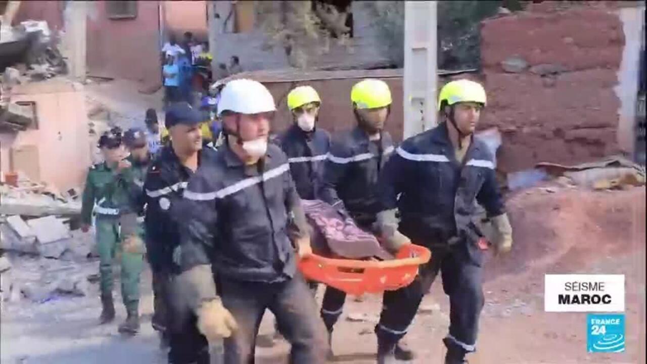 Maroc : les recherches se poursuivent plus de 48 heures après le séisme - France 24