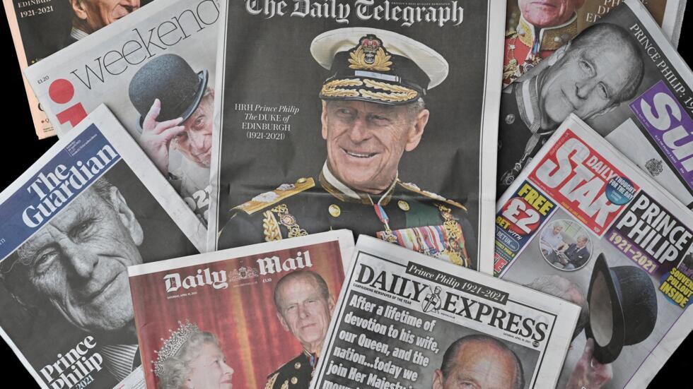 Les journaux britanniques rendent hommage au prince Philip, "roc" de la ...