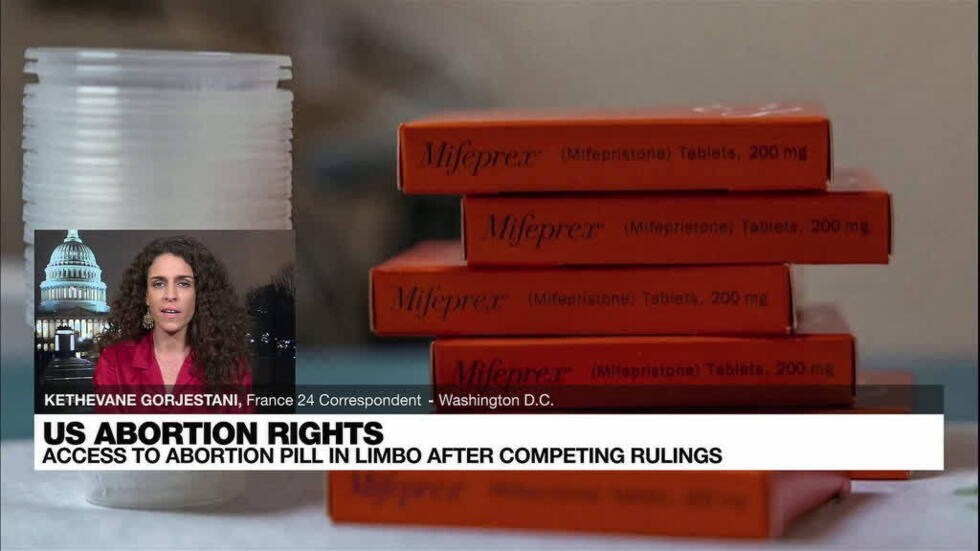 US access to abortion pill mifepristone in limbo after conflicting ...
