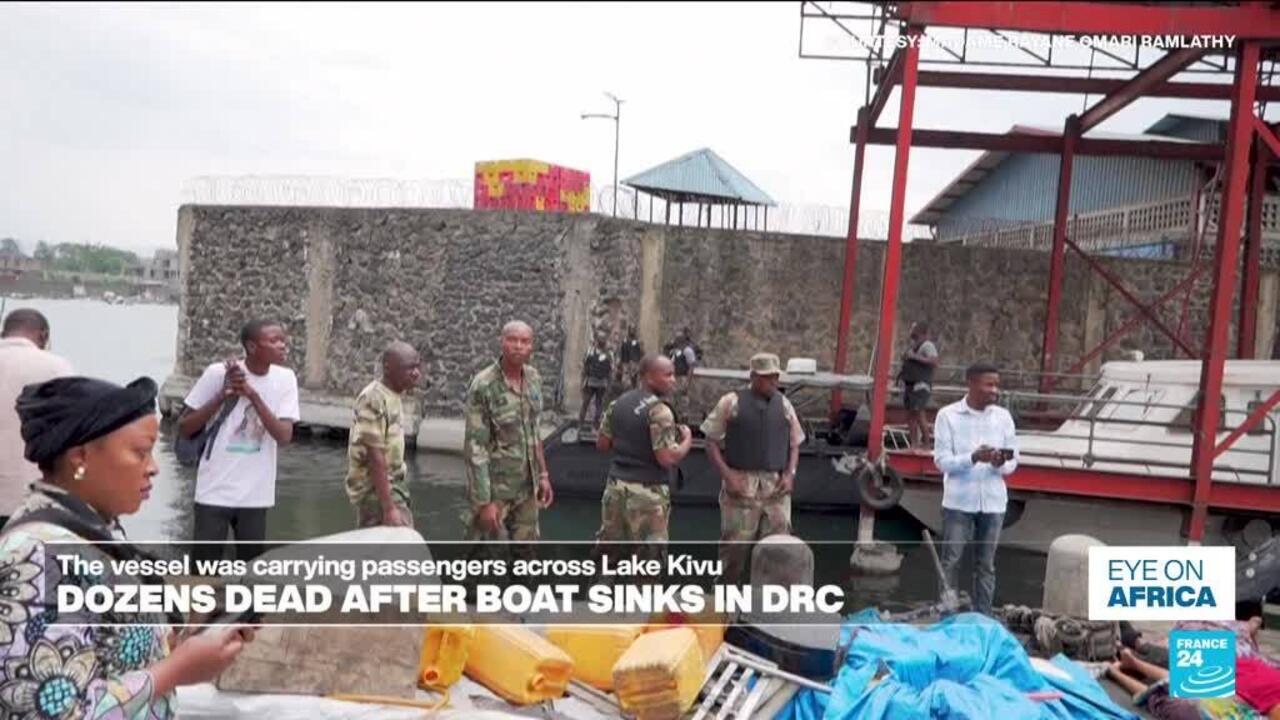 Dozens die as boat capsizes in eastern DR Congo - Eye on Africa