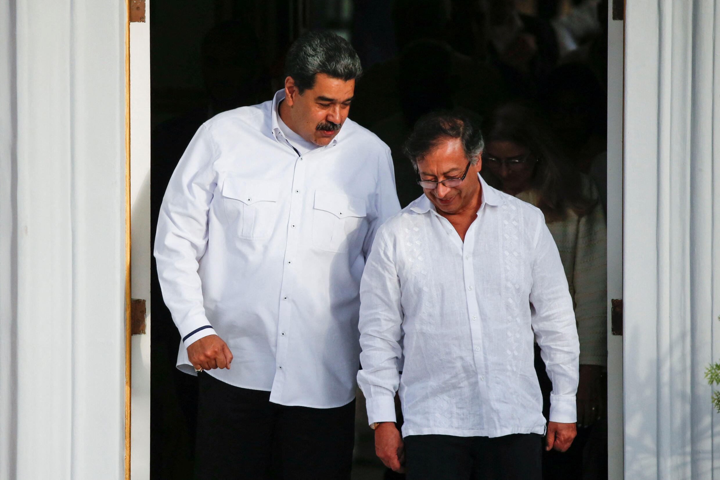 El presidente de Colombia, Gustavo Petro, volvió a reunirse con Nicolás ...