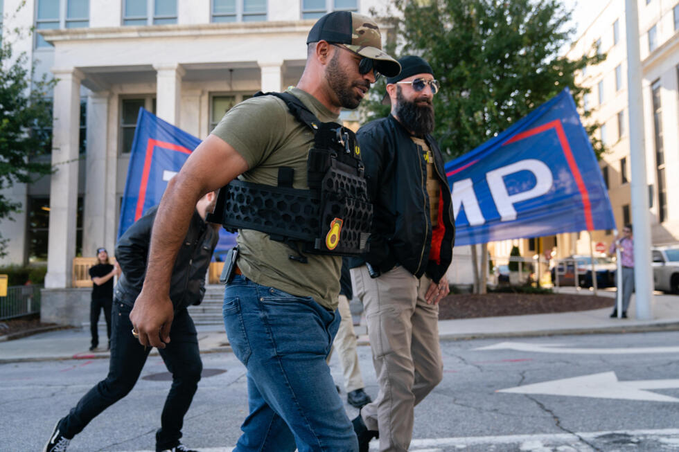 Enrique Tarrio, the Cuban-American leader of the far-right 'Proud Boys ...