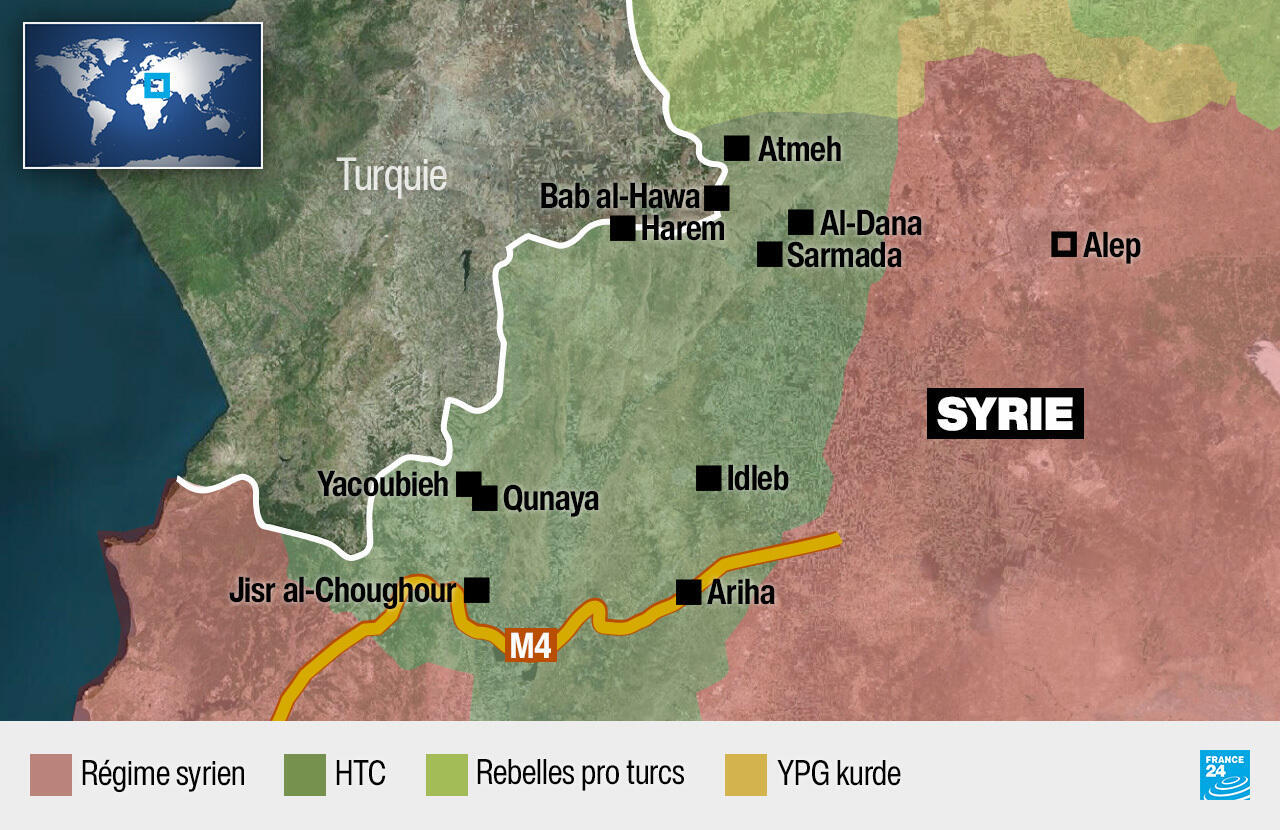 Carnet de route dans la province d’Idleb, dernier bastion rebelle ...