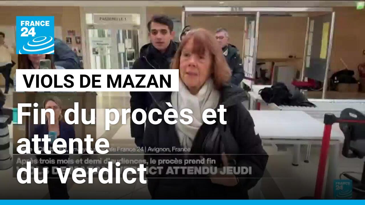 Procès des viols de Mazan : un verdict attendu jeudi - France 24