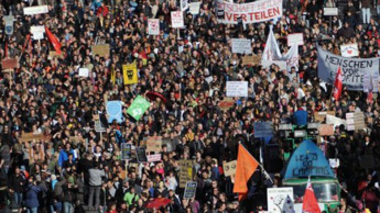 Protesters take anti-greed message to world's streets