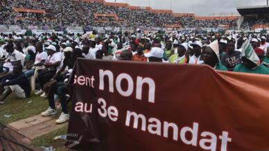 Thousands rally in Ivory Coast to protest President Ouattara’s bid for ...