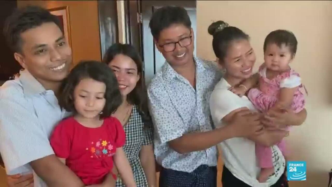 Myanmar releases jailed Reuters reporters - France 24
