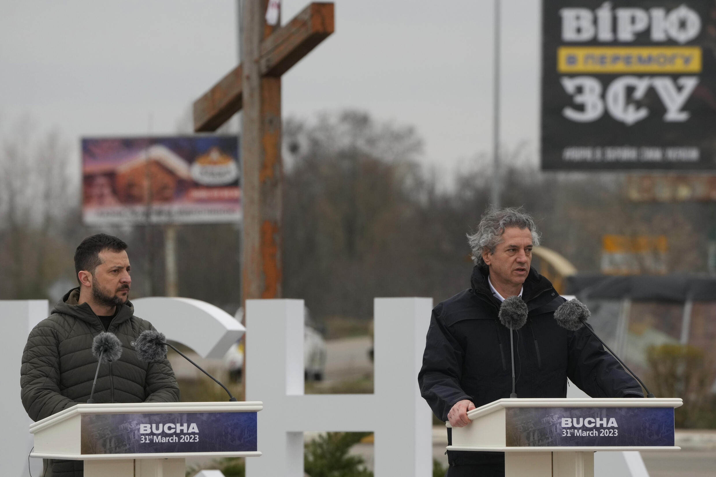 Bucha must become 'symbol of justice', says Ukraine's Zelensky