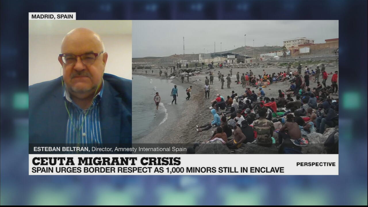 Unaccompanied migrant children await their fate in Ceuta - Perspective