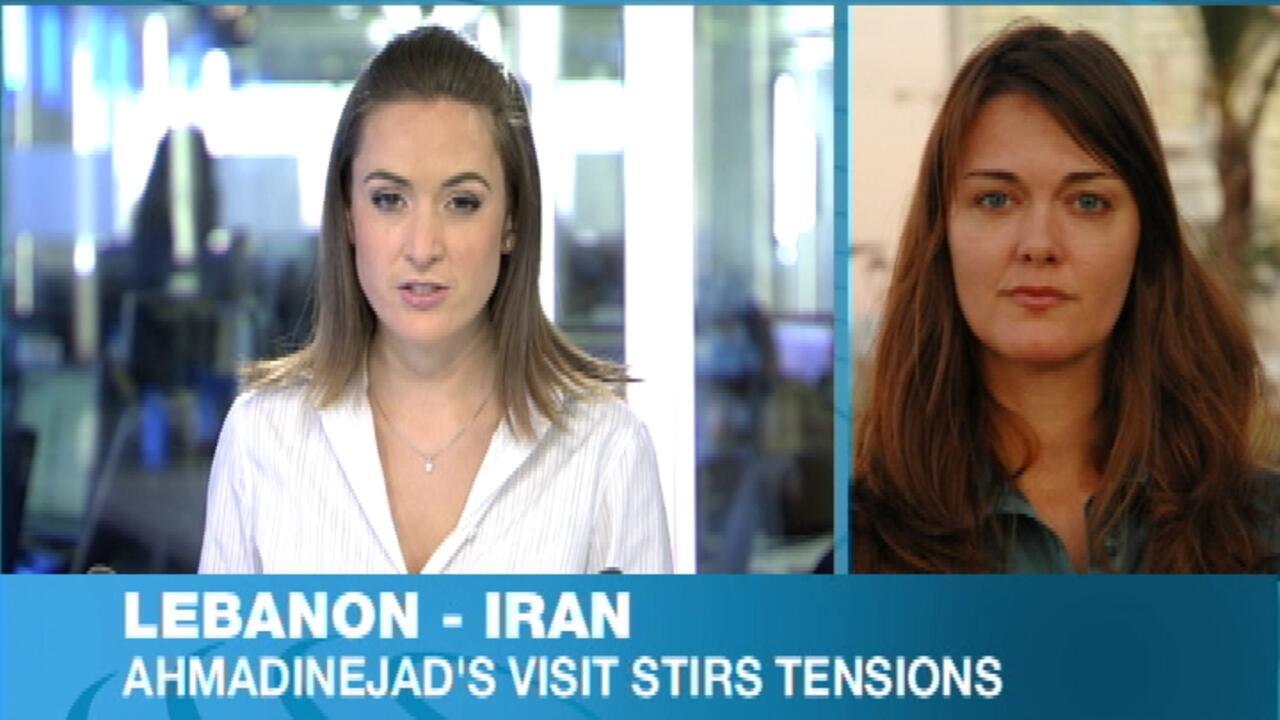 Israelis wary of Ahmadinejad border tour in Lebanon - France 24