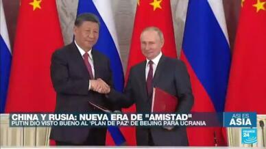 Xi Jinping y Vladimir Putin destacan el buen momento de sus relaciones - Así es Asia
