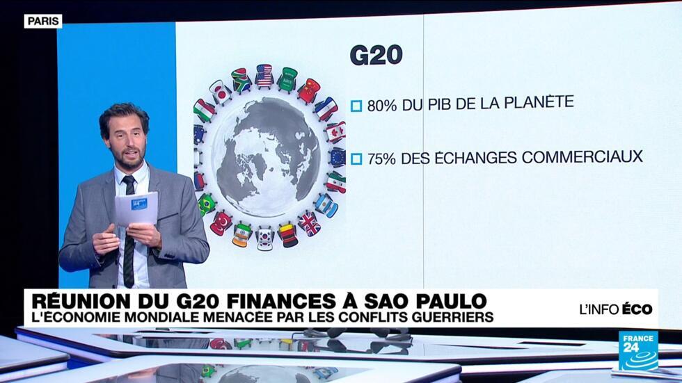 Une réunion du G20 Finances sur fond de tensions mondiales - Info éco