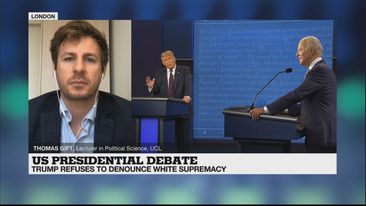 Undecided voters 'clear losers' from chaotic first US presidential ...