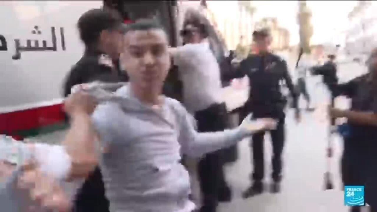 Maroc : nouvelles interpellations lors de manifestations du collectif GenZ 212 - France 24