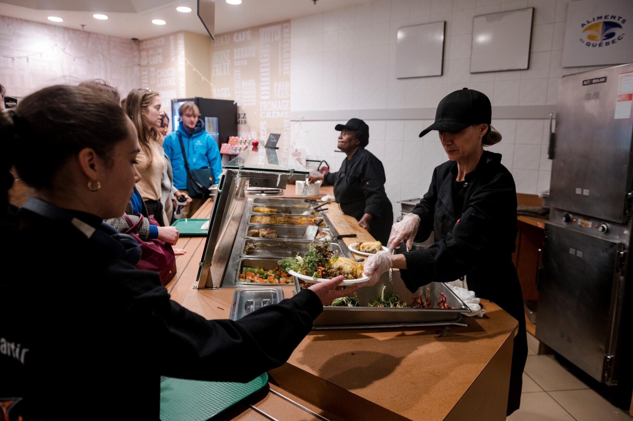 Canadian university identifies low carbon foods for student meals