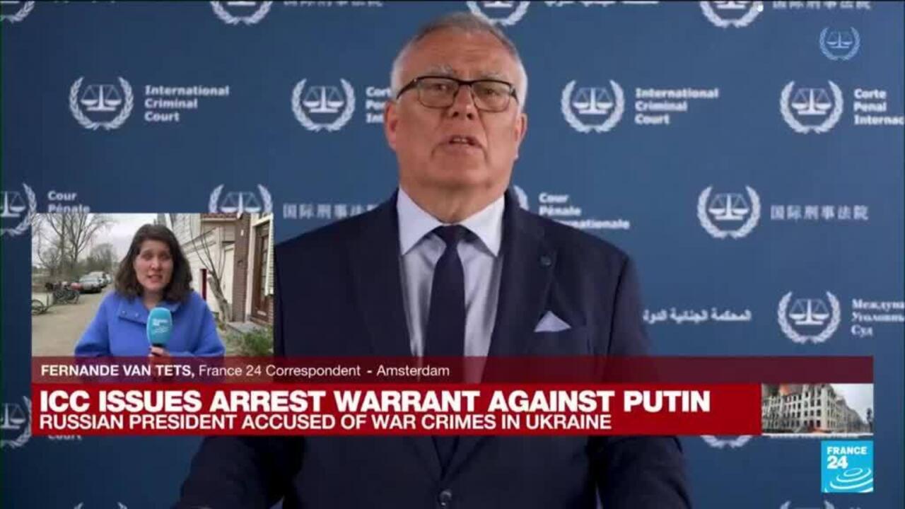 ICC issues arrest warrant for Putin over war crimes in Ukraine