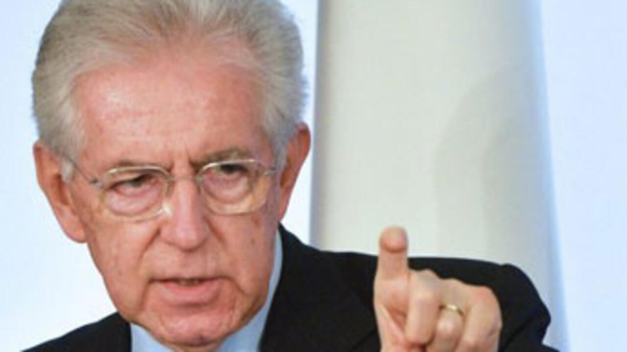 Italy’s Monti attacks Berlusconi's 'family values'