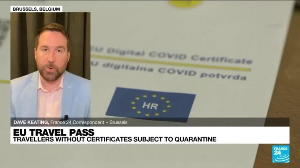 EU travel pass: Certificates set to facilitate movement of EU citizens ...