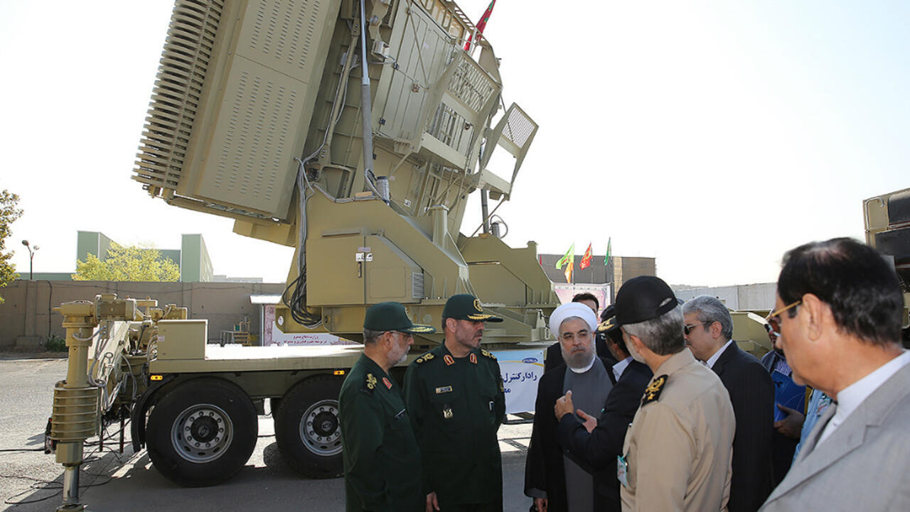 Iran releases first photos of new missile defence system