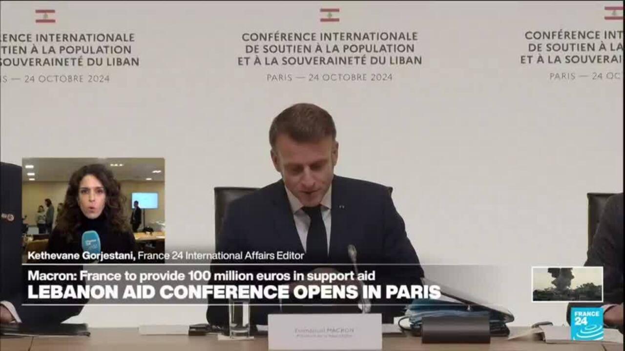 France says Paris conference for Lebanon raises $1 billion in pledged ...