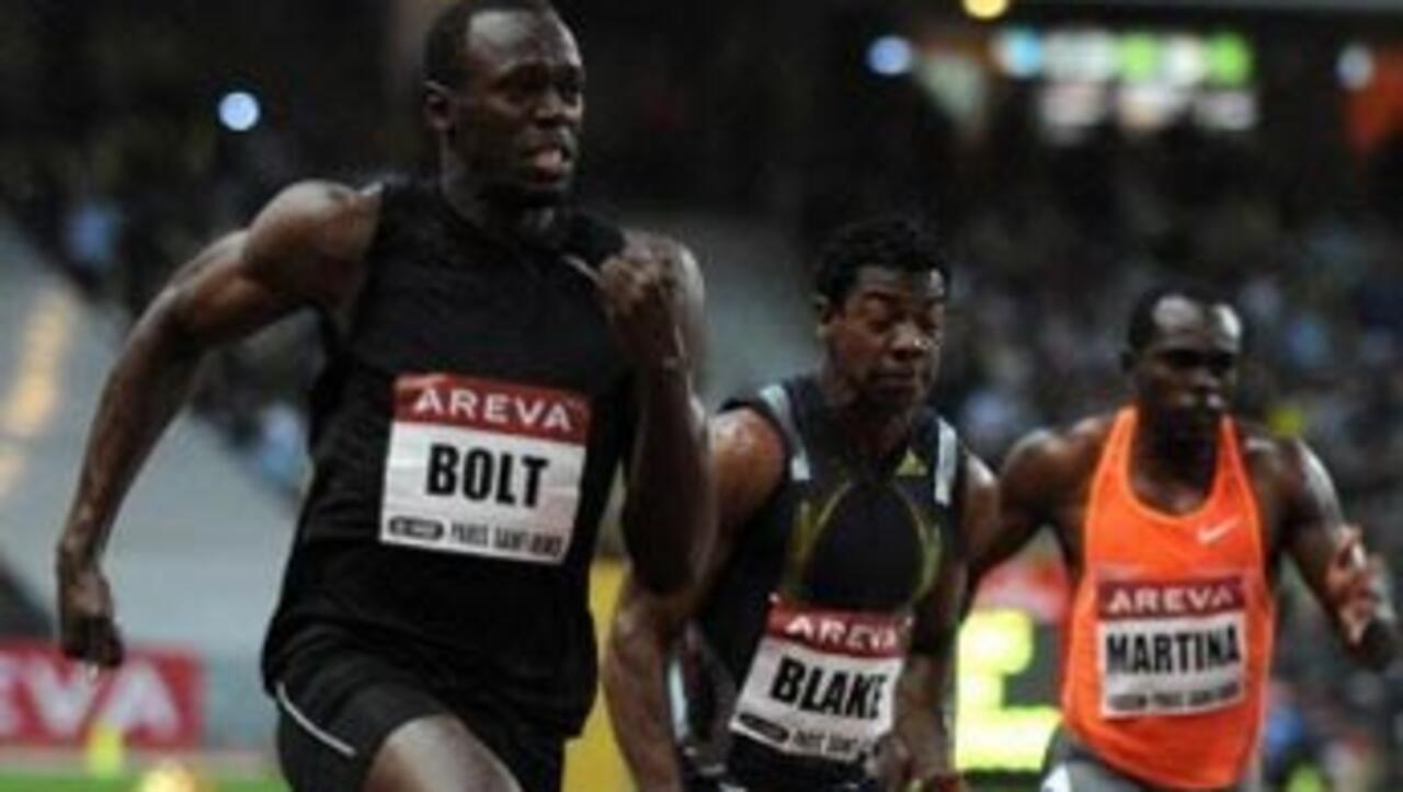 Bolt wins 100m race in Paris Golden League