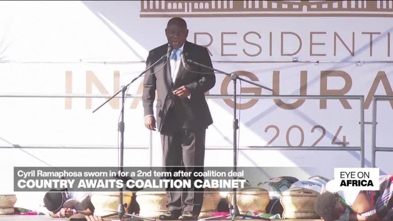 South Africa's Ramaphosa sworn in for second term after coalition deal - Eye on Africa